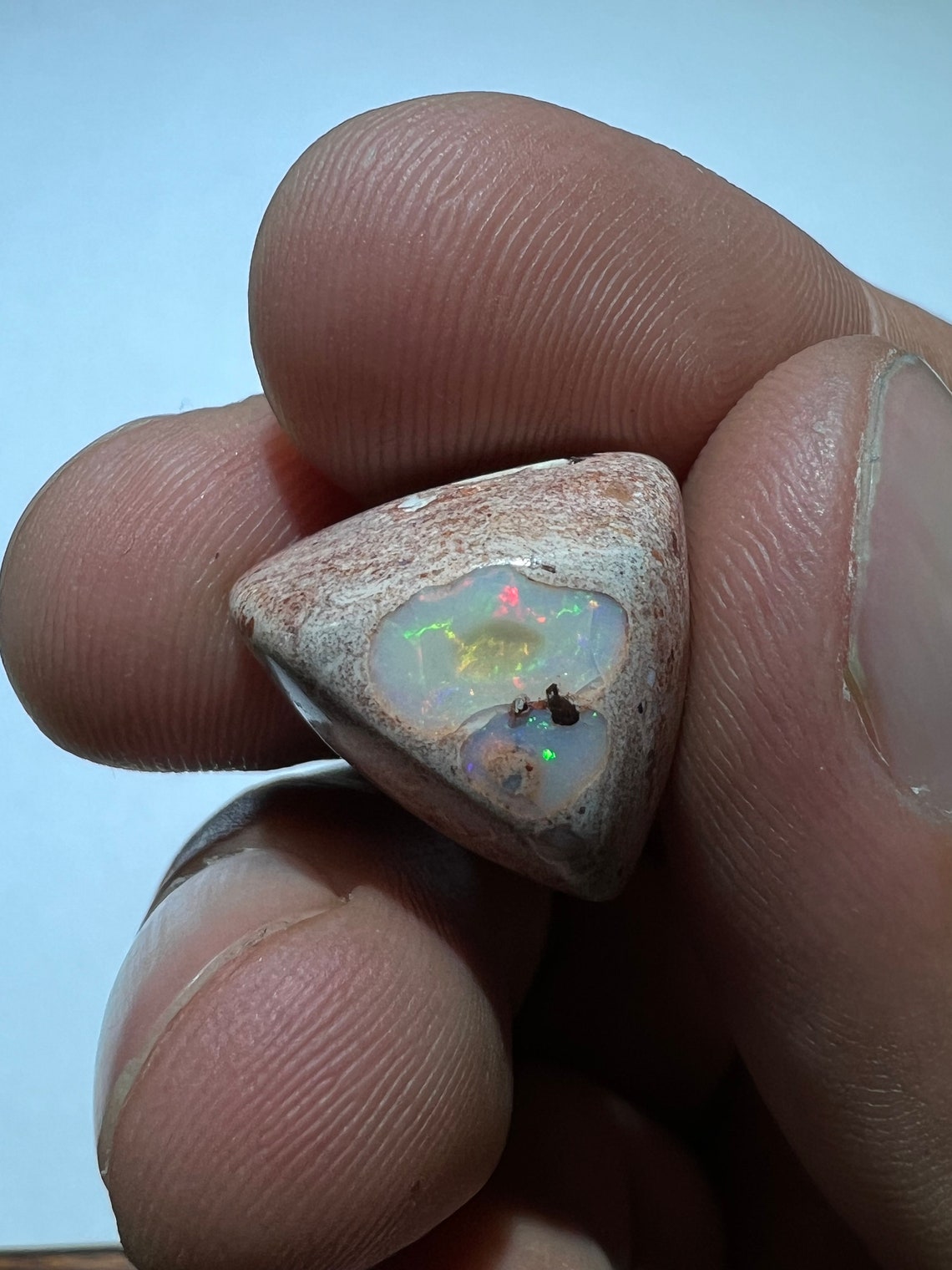 Amazing Magical Fire Opal on Matrix With Its Beautiful Sparkles AAA ...