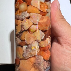 Amazing Matrix Fire Opal Matrix Jar - Etsy