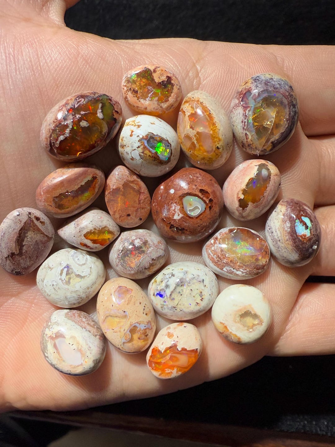 Amazing Batch of Fire Opals in Matrix 20 Pieces No.45 - Etsy