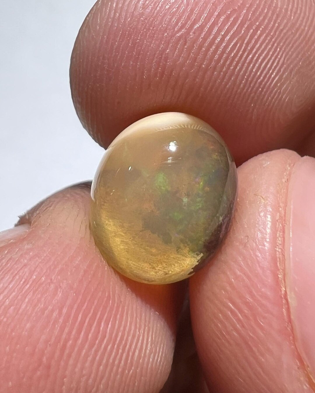 Incredible Fire Opal on Matrix With Its Beautiful Sparkles AA Quality ...