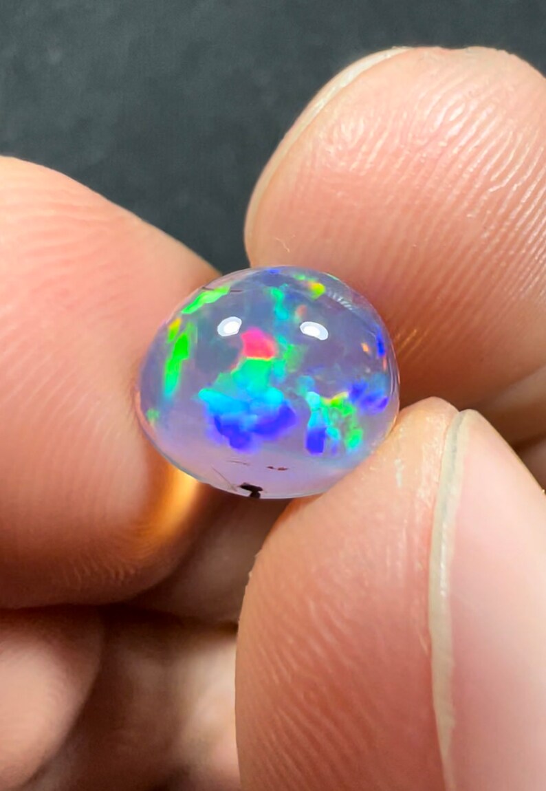 Amazing Water Opal With Its Beautiful Sparkles and Quarry Inlays AAA ...