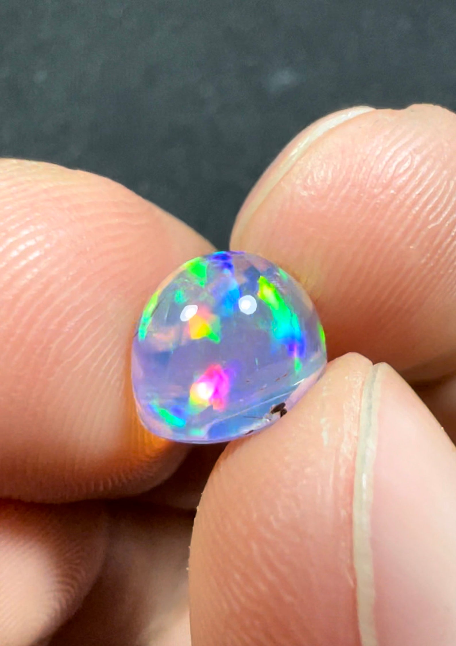 Amazing Water Opal With Its Beautiful Sparkles and Quarry Inlays AAA ...