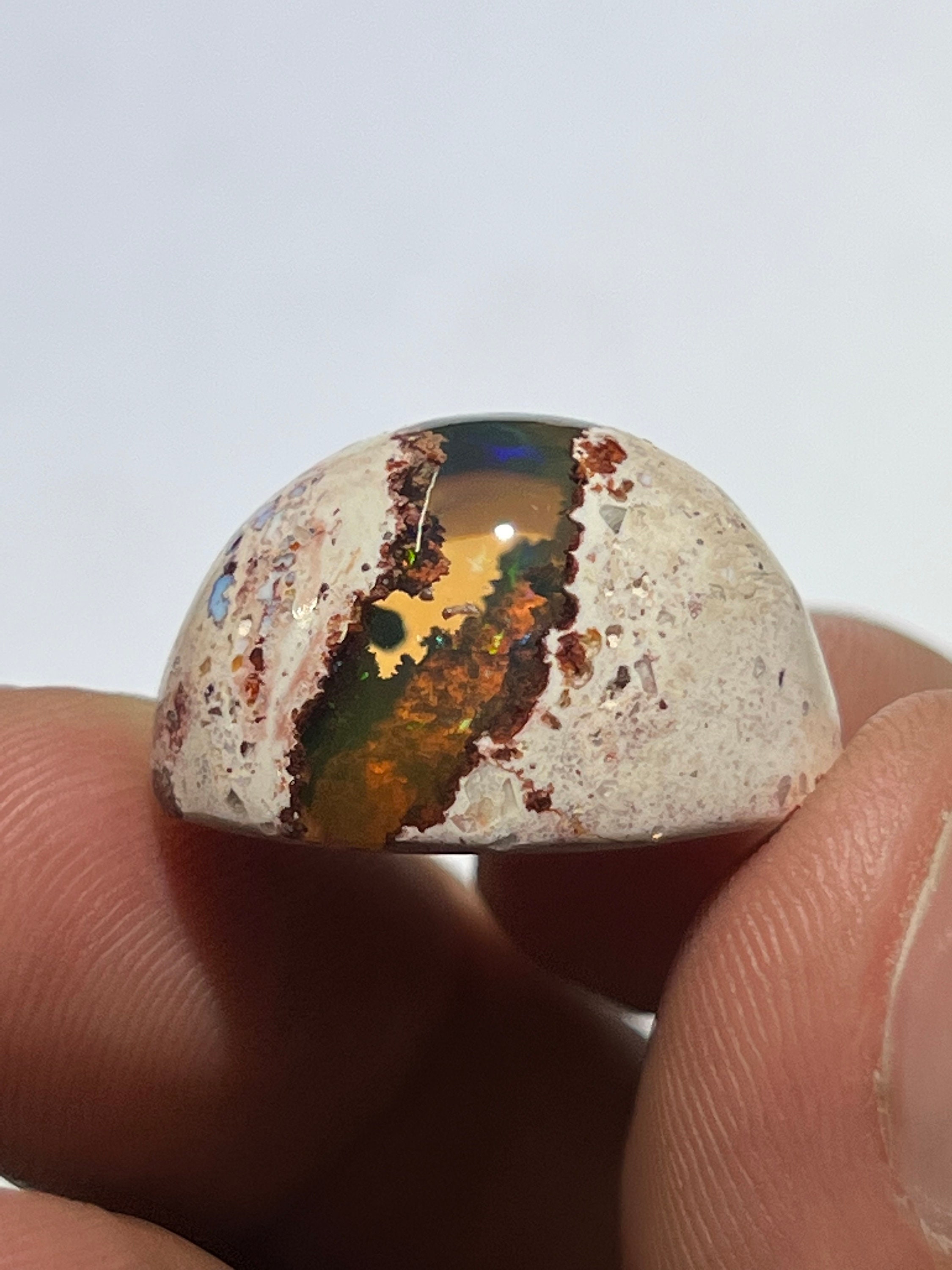 Incredible Matrix Water Opal With Its Beautiful Sparkles and Landscapes ...