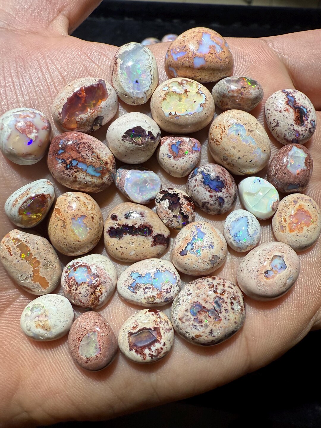 Amazing Batch of Fire Opals in Die 30 Pieces - Etsy
