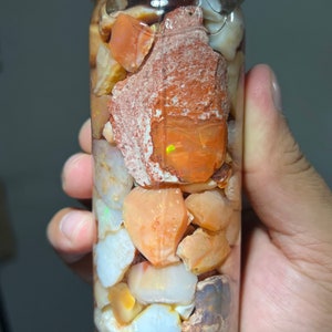 Amazing Matrix Fire Opal Matrix Jar - Etsy