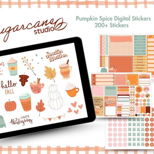 Fall Planner Stickers - Etsy