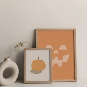 Halloween Decor 3 Piece Wall Art Fall Decor Cute Halloween - Etsy