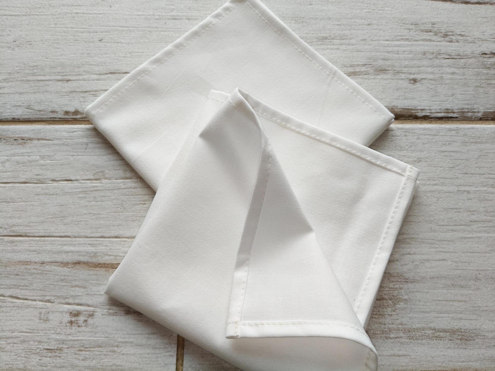 Cotton Handkerchiefs, Off-white Soft Hankies, Cotton Hankerchief, Eco ...
