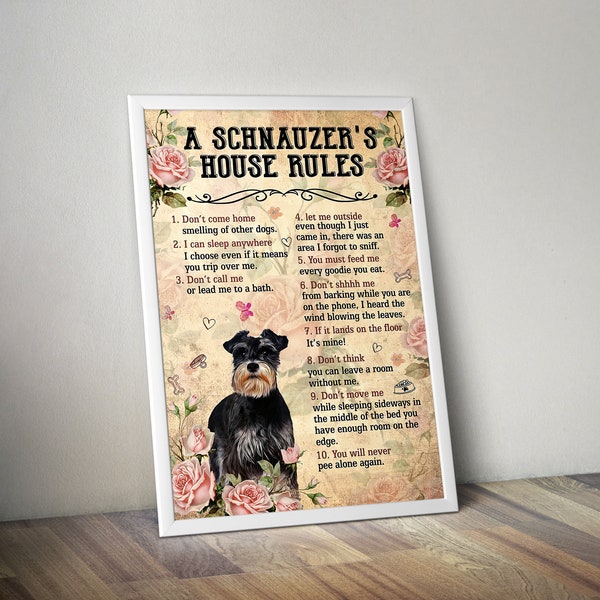 Dog House Rules - Etsy