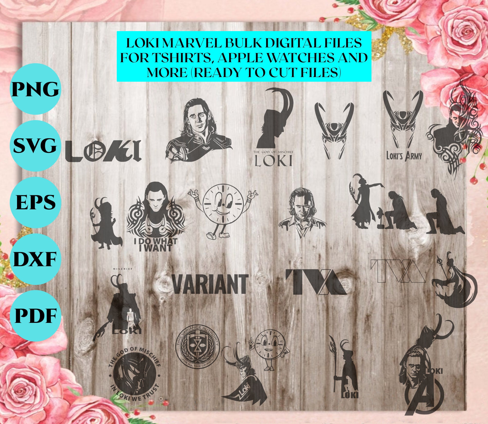LOKI BUNDLE SVG - Etsy