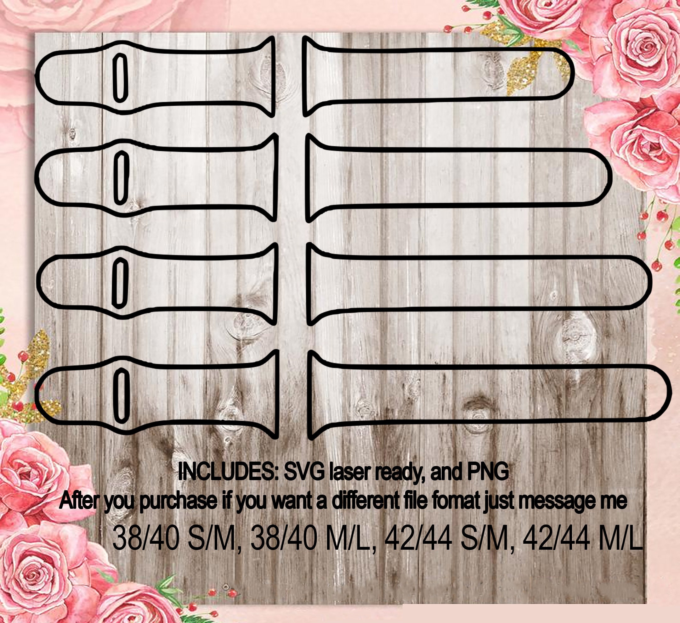 APPLE WATCH BAND Svg And Png Etsy