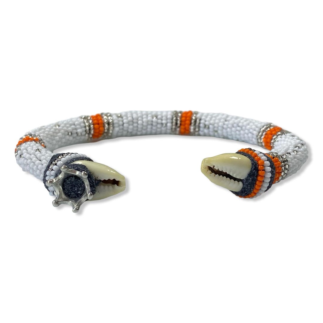 Handmade Ilde De Obatalá Oshagriña Bracelet Cowrie Shell Yoruba ...