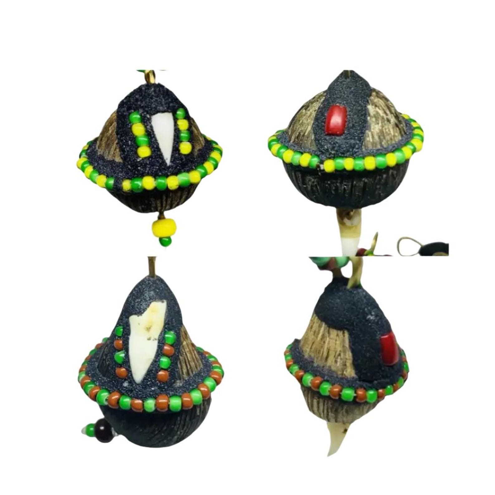 1 Ikin De 4 Ojos Eleke De Ifa Orula Orunmila Yoruba Santeria Ifa Orisha ...