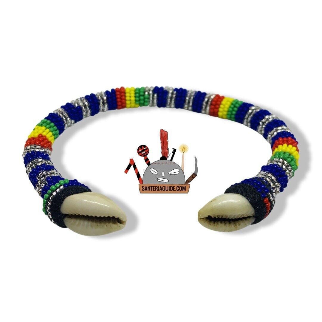 Ilde Mania/idde/bracelet De Olokun Ifa Babalawo Oba Oriate - Etsy