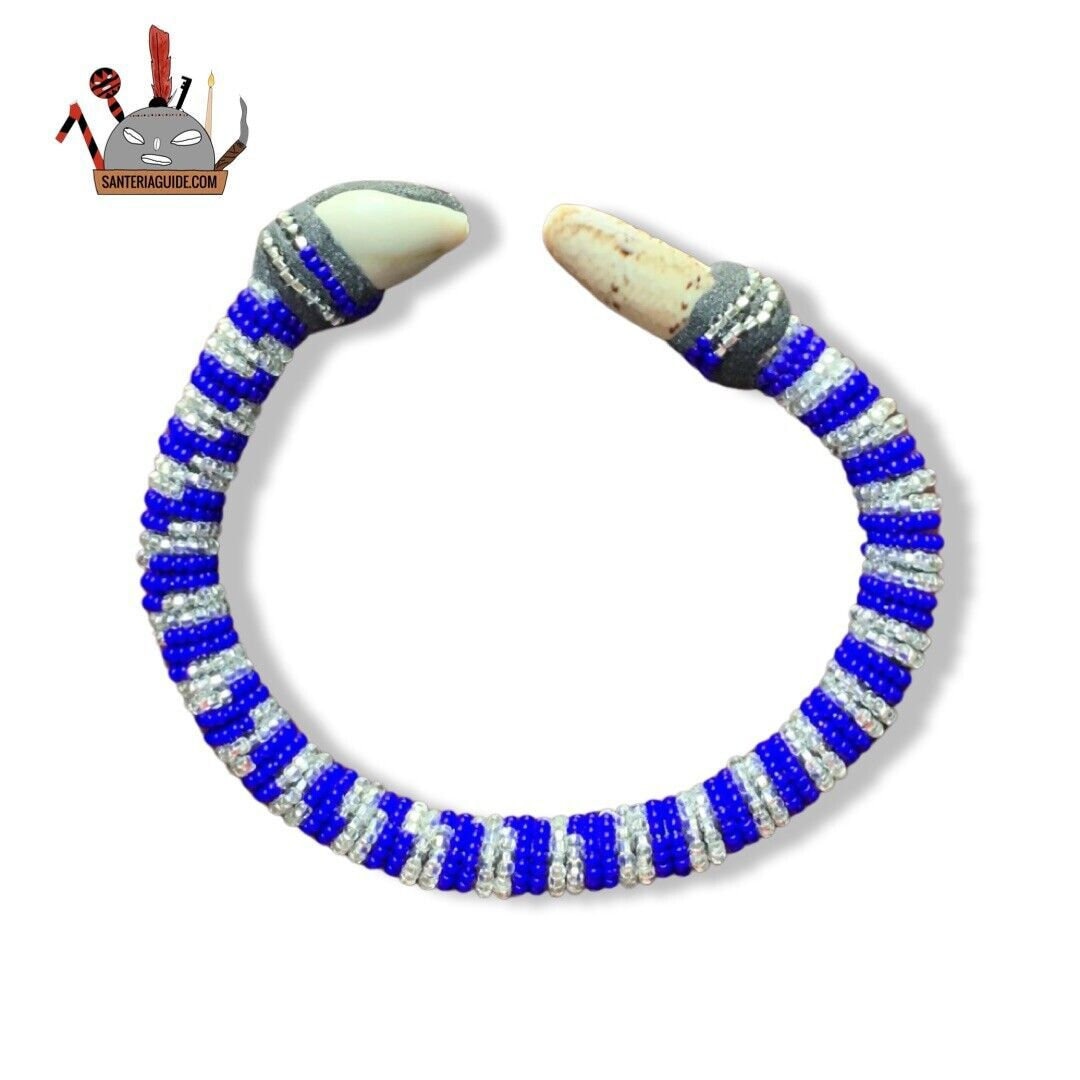 Pulsera Ilde YEMAYA Orisha Santo Santeria / Bracelet With - Etsy