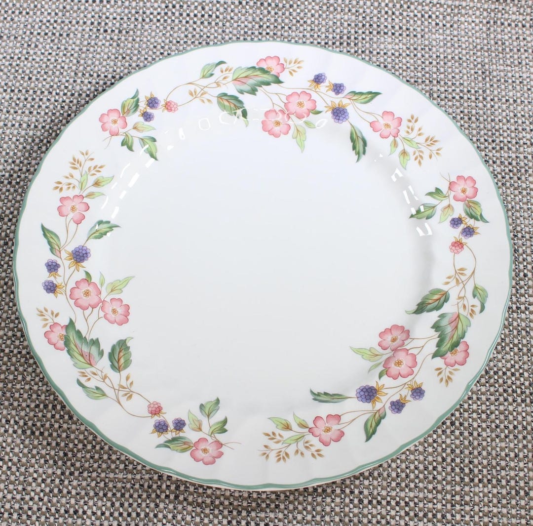 BHS Victorian Rose Dinner Plate – Vintage Floral China 27.5cm – Shabby ...
