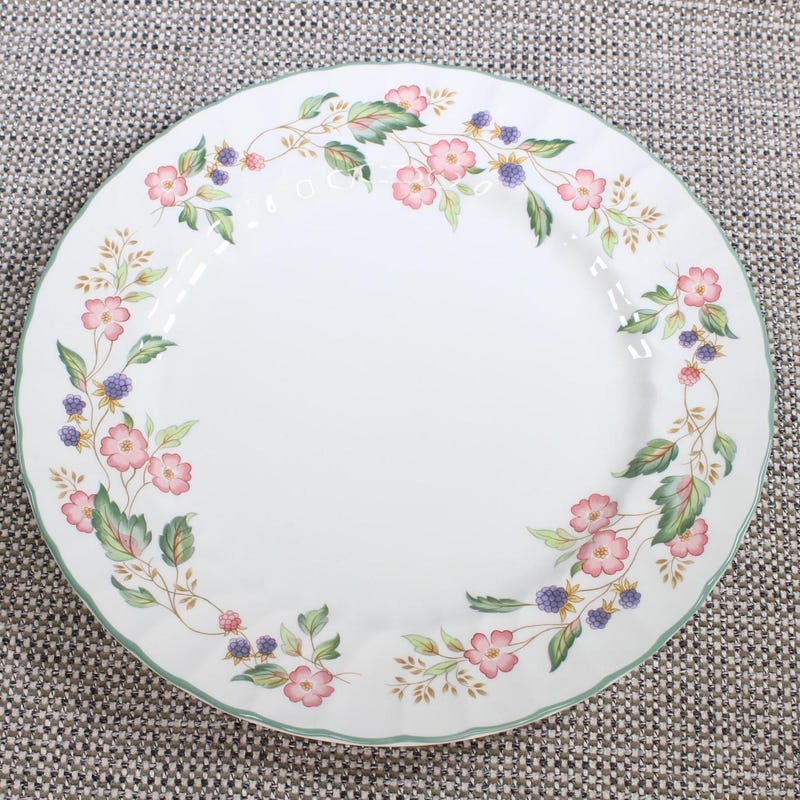 Floral China Plates - Etsy