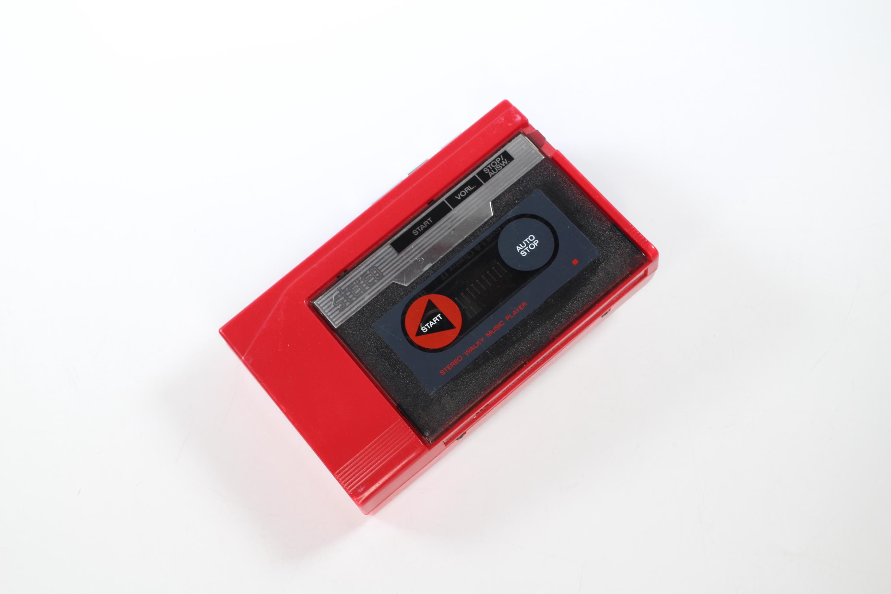 Vintage Stereo Walkman Cassette Player Walky Music Player Model CR-788 ...