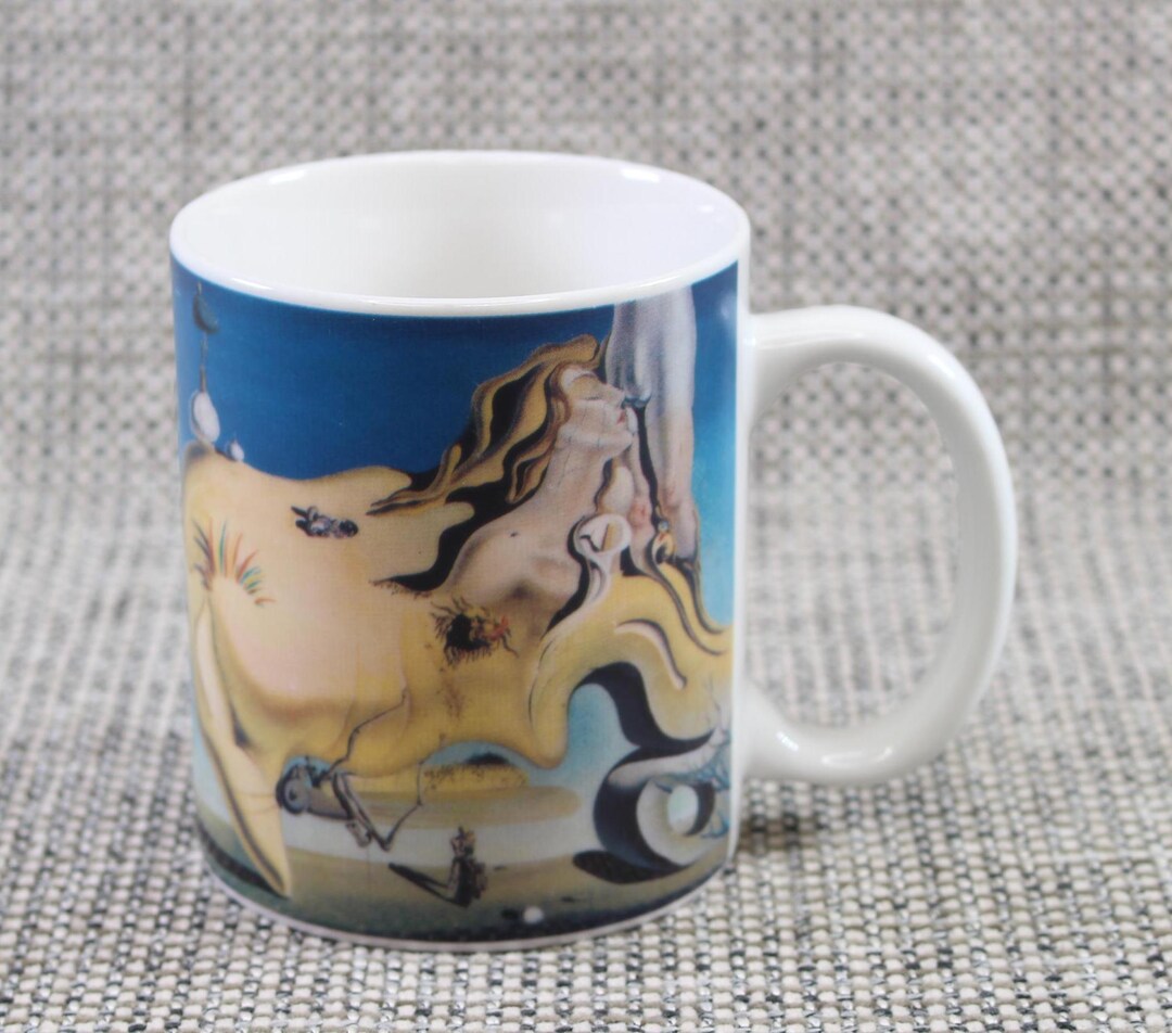 Salvador Dali XL Art Mug Surrealism Famous Paintings Coffee Mug 300ml ...