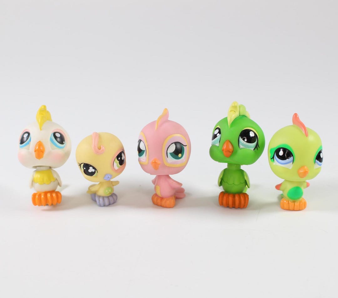 Littlest Pet Shop Birds X5 Bundle LPS - Etsy