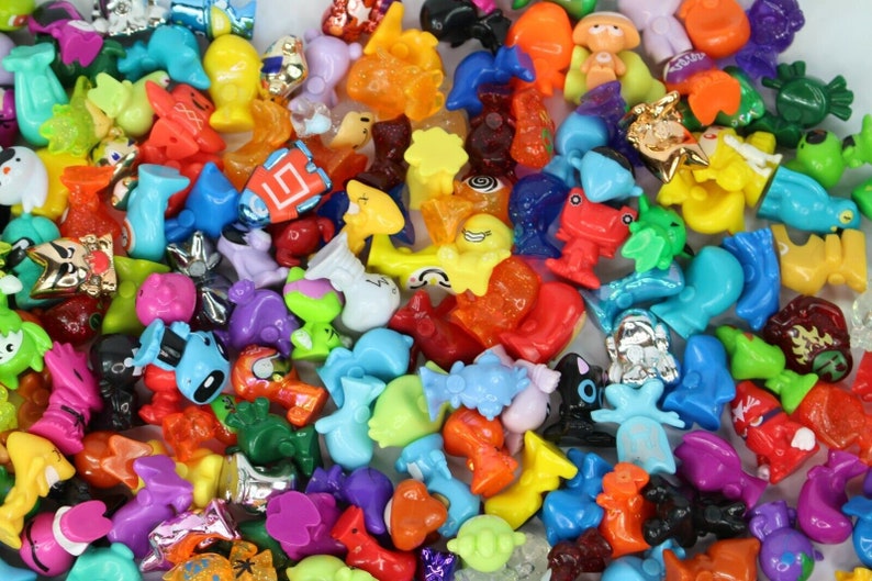 5, 10, 20 or 30 Random Selection of Crazy Bones Gogos Mini Monster ...