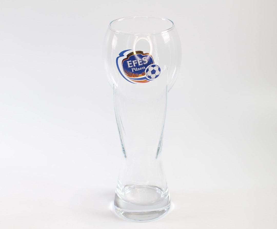 EFES Pilsen 0.5L Turkish Beer Glass Football - Etsy