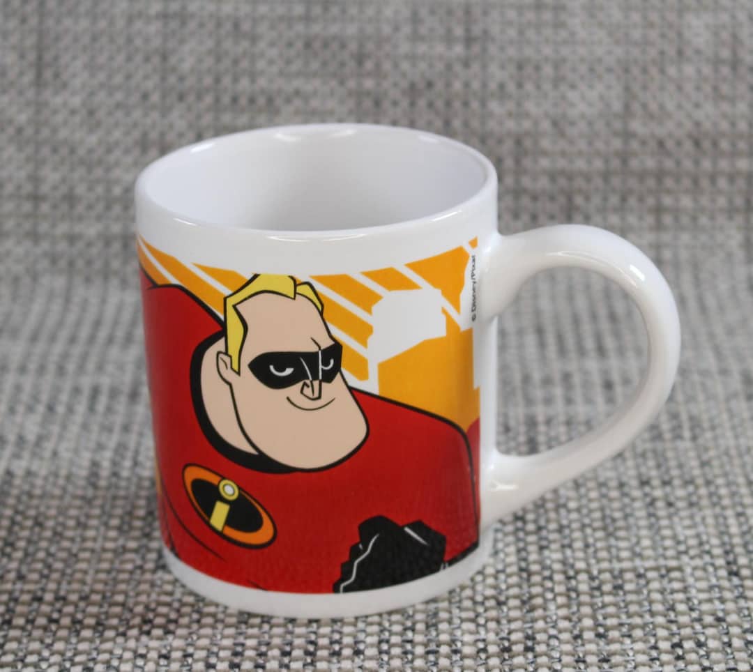 Vintage Disney Pixar Mug the Incredibles 200ml - Etsy