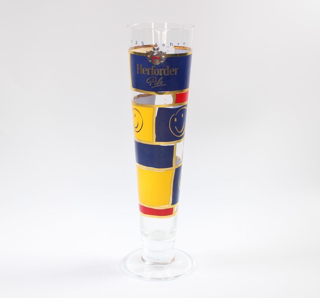 Vintage Herforder Pils German Beer Glass 0.3L Limited Edition 2003 ...