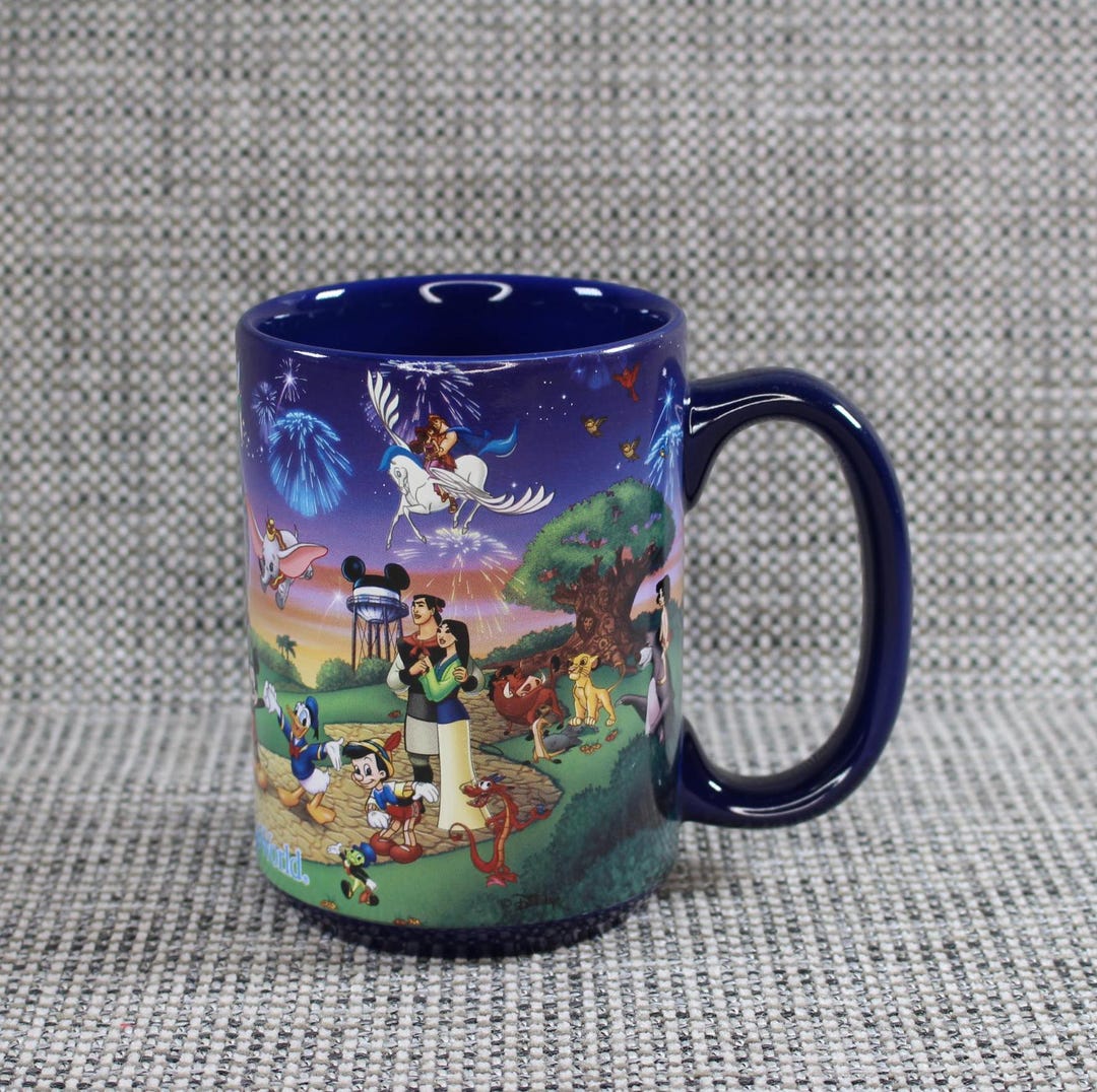 Vintage Walt Disney Animation Mug 400ml - Etsy