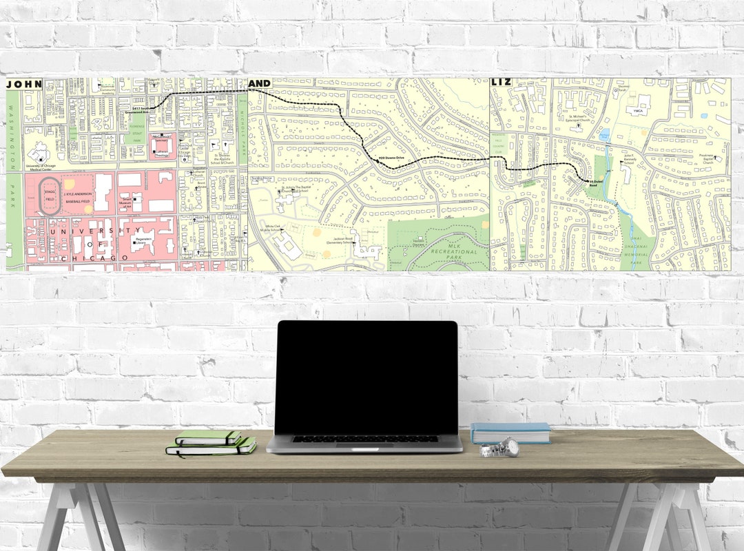 Couples Map, Our Home Map, Personalized Couples Map, Couples Map Gift ...