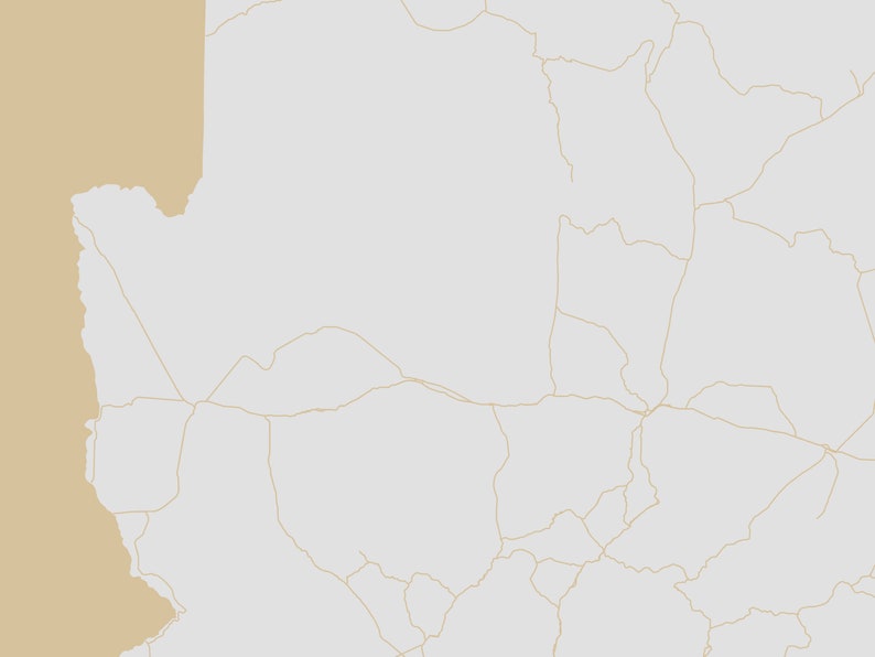 Utah Map Art, Map Print, Road Map, Digital Download, State Nickname Map ...