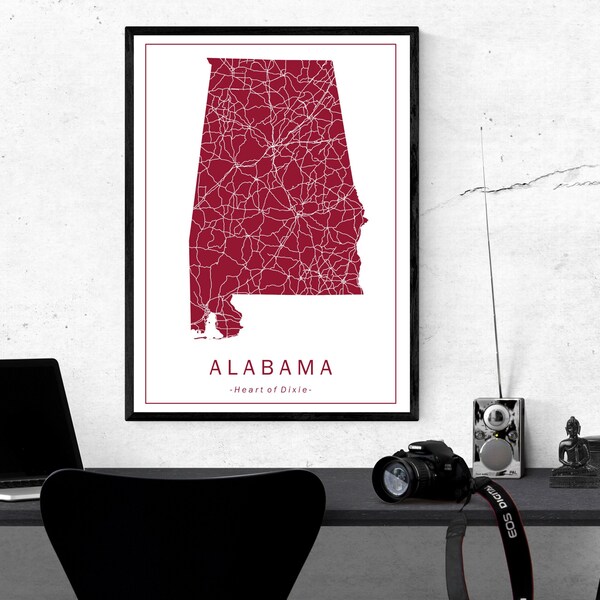 Heart of Dixie - Etsy