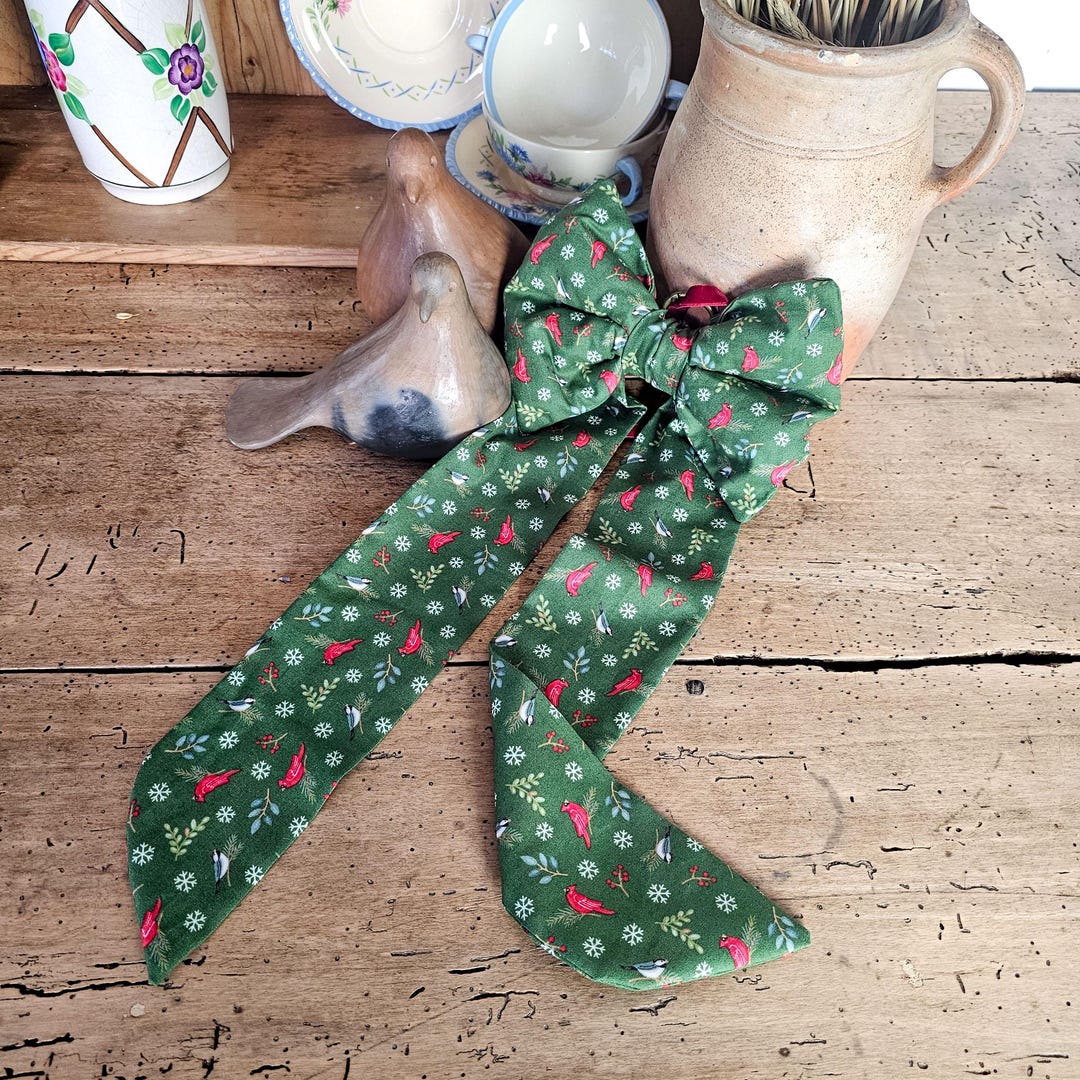 Luxurious Handmade Bow | Festive Christmas Bow | Christmas Decoration ...