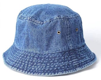 Denim Blue Hat | Etsy