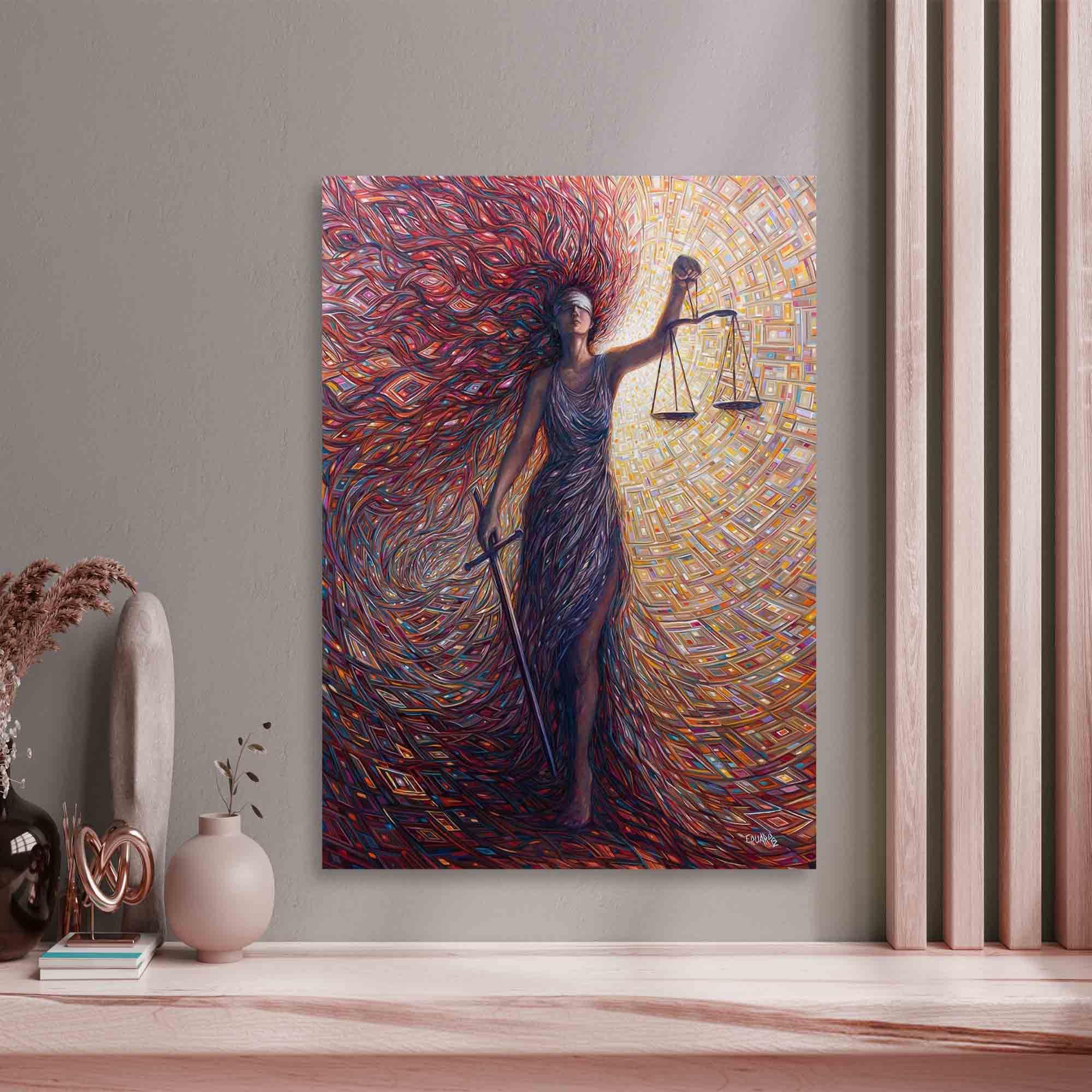 Lady Justice Wall Art