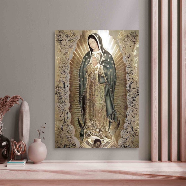 Abstract Virgin Mary - Etsy