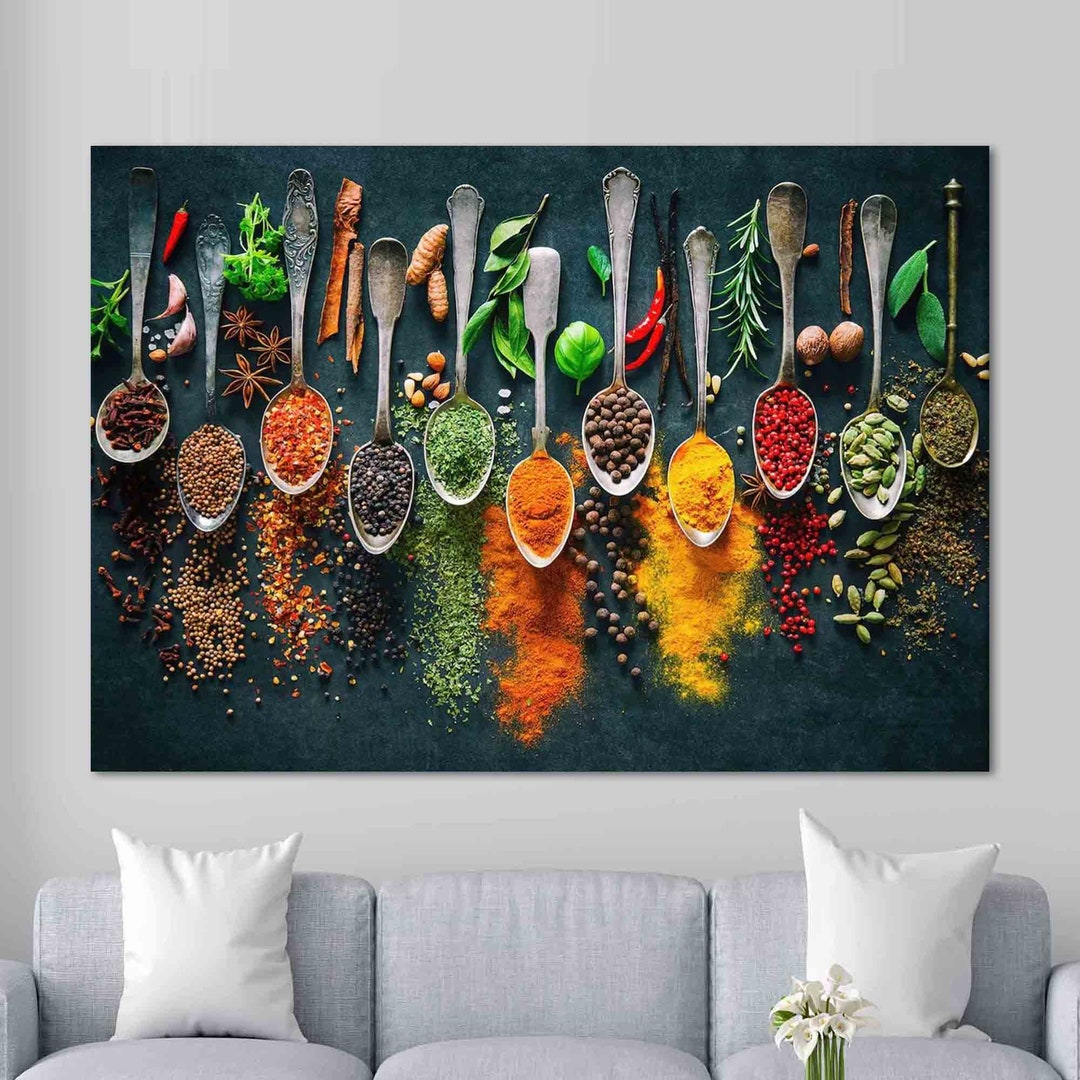 Kitchen Wall Art Kitchen Canvas Wall Art Kitchen Prints - Etsy
