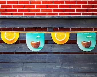 Outdoor Bunting 23' Party Decor Backyard Outside Banner Waterproof ...