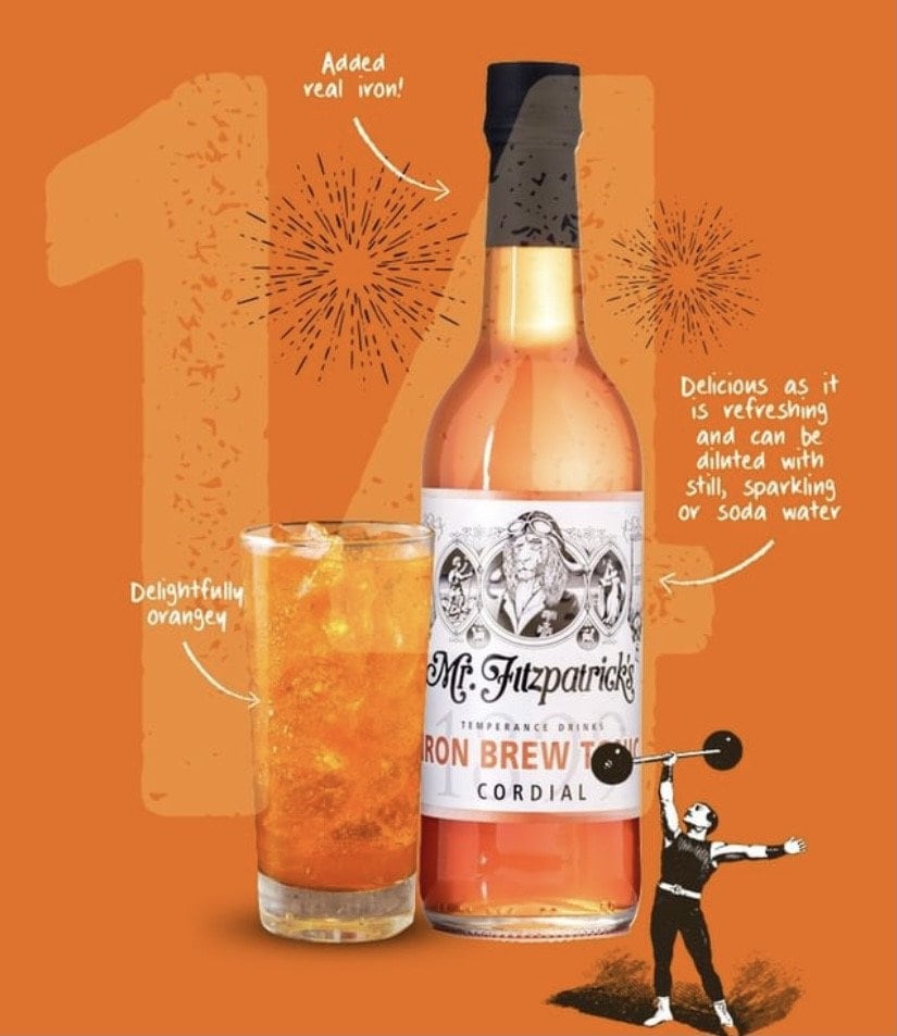 Iron Brew Tonic - Mr Fitzpatrick's Cordial - Etsy UK