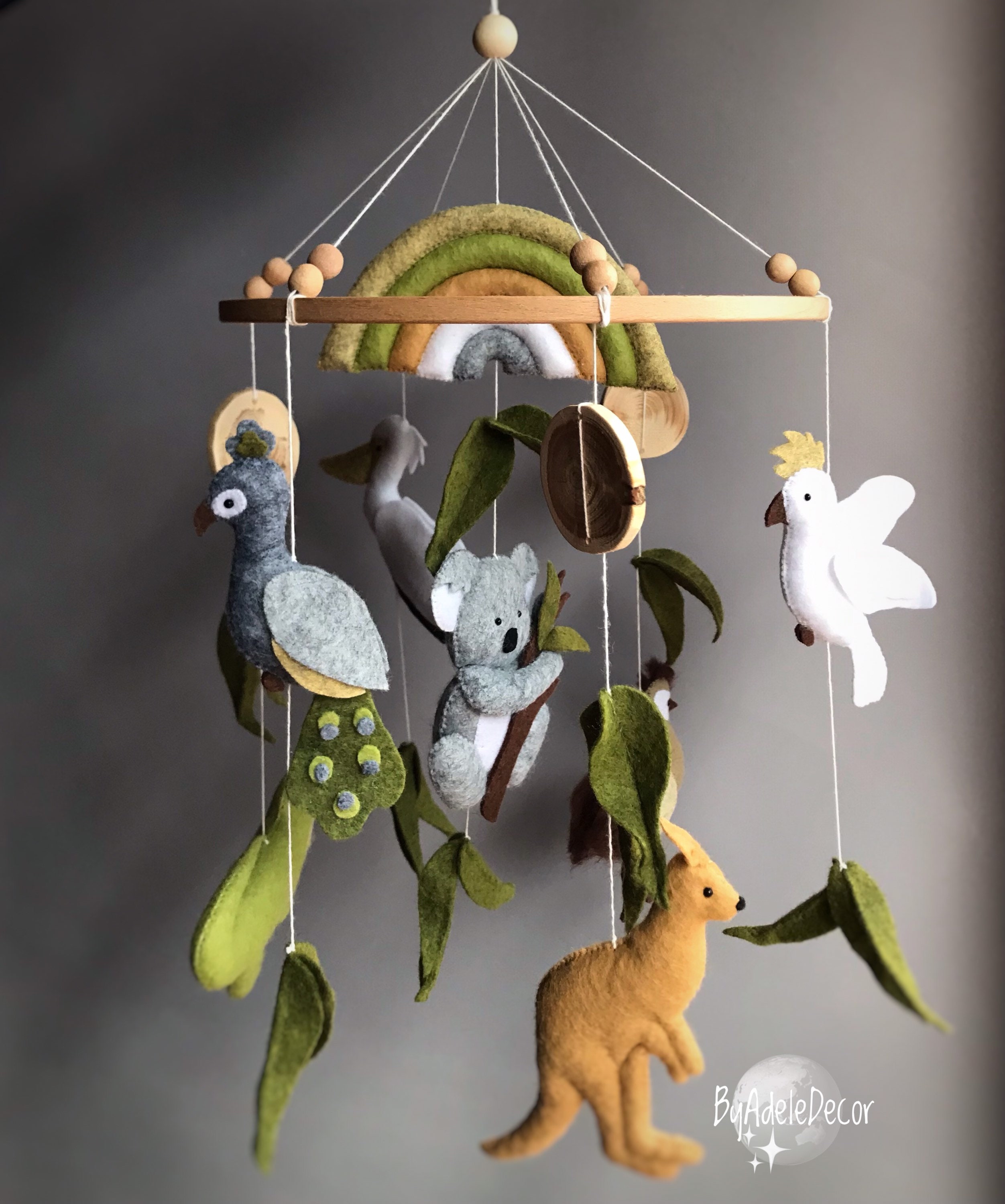 Australian Animals Baby Mobile Baby Mobile New Baby Gift | Etsy