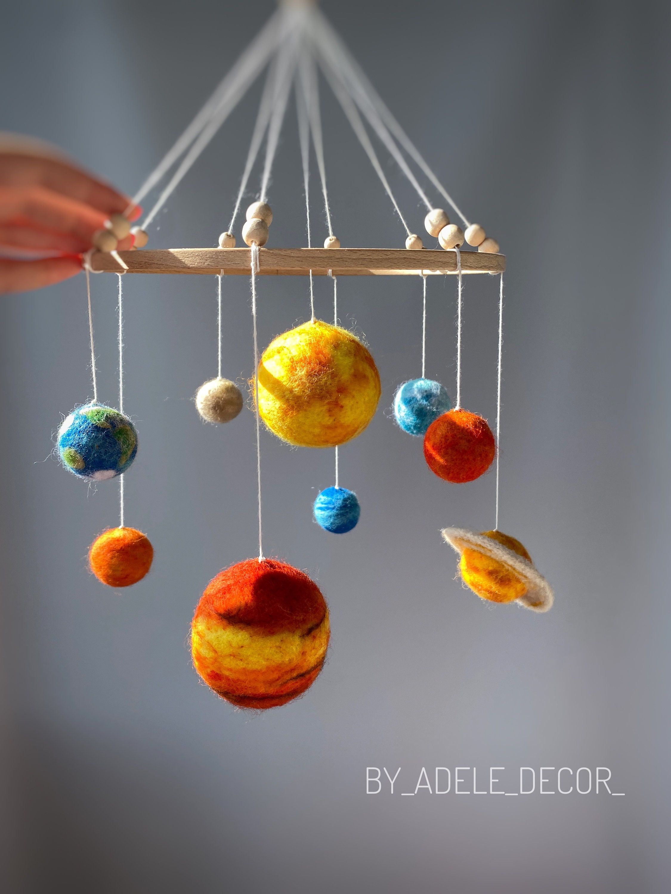 Solar System Baby Mobile Space Baby Mobile Baby Mobile Boy - Etsy
