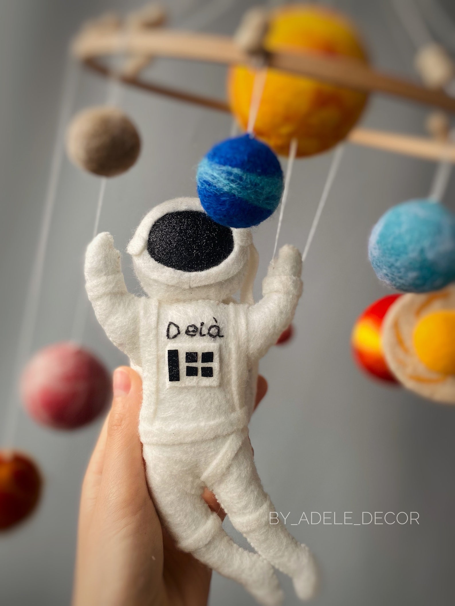 Solar System Baby Mobile Space Baby Mobile , Baby Mobile Boy, Baby ...