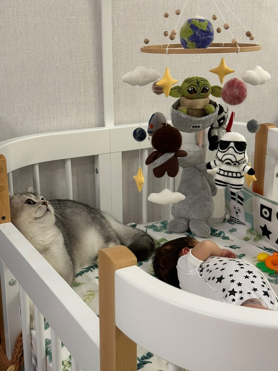 Individual Baby Mobile, Baby Mobile Space, Baby Mobile Boy, Baby Mobile ...