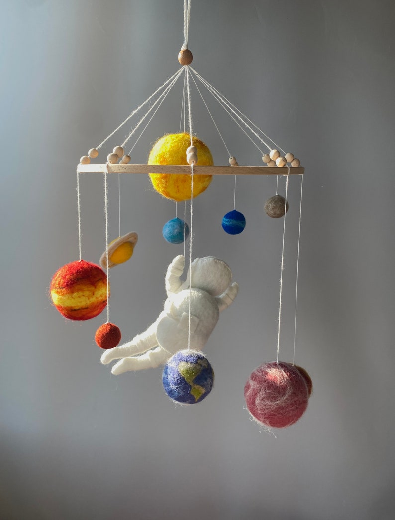 Solar System Baby Mobile Space Baby Mobile , Baby Mobile Boy, Baby ...