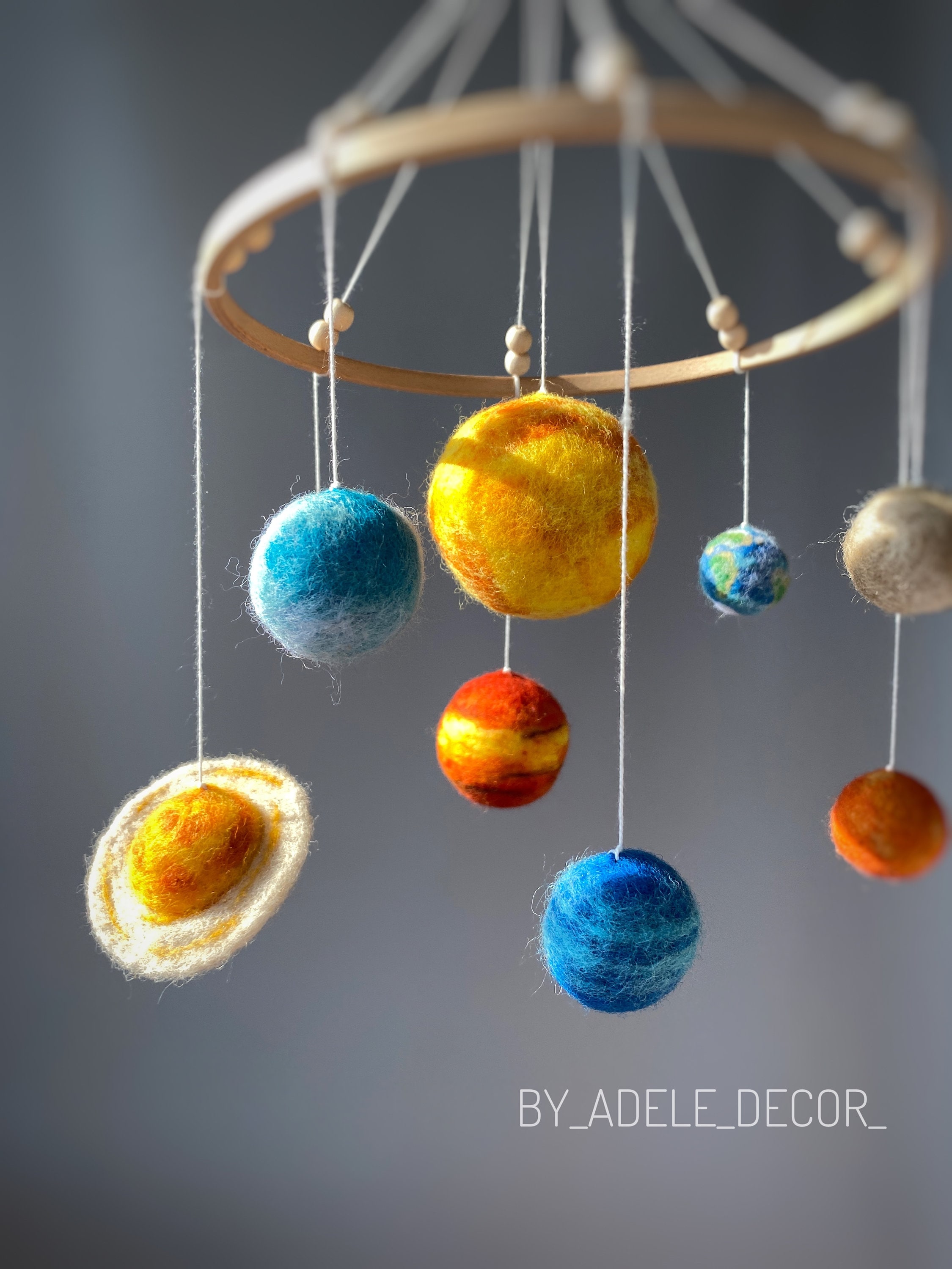 Solar System Baby Mobile Space Baby Mobile Baby Mobile Boy - Etsy