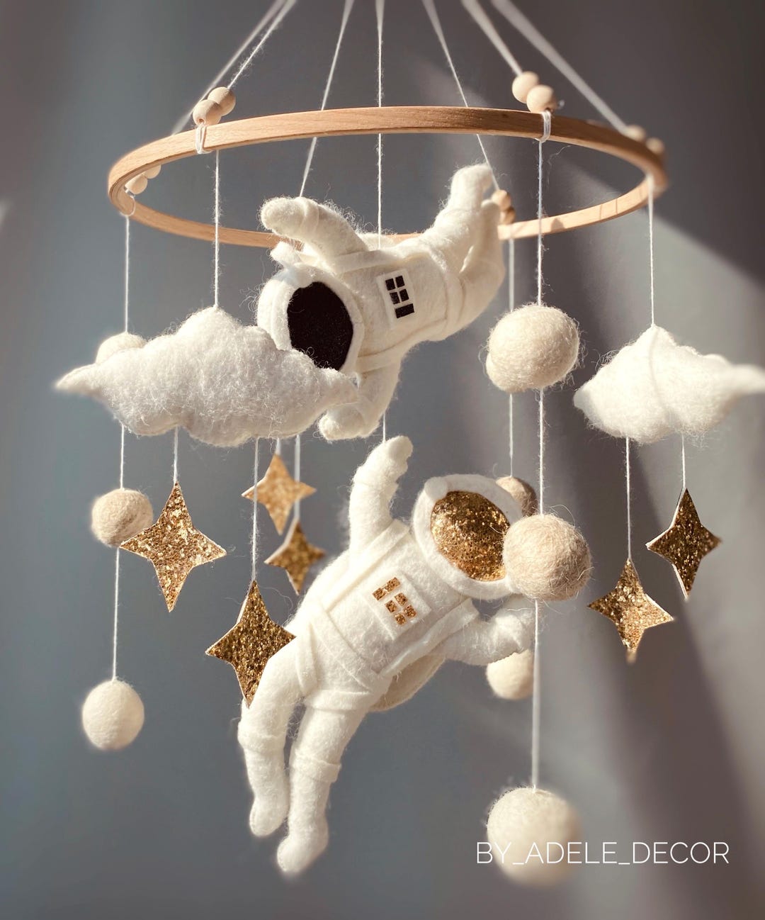 Astronaut Crib Mobile Space Baby Mobile , Baby Mobile Boy, Baby Shower ...