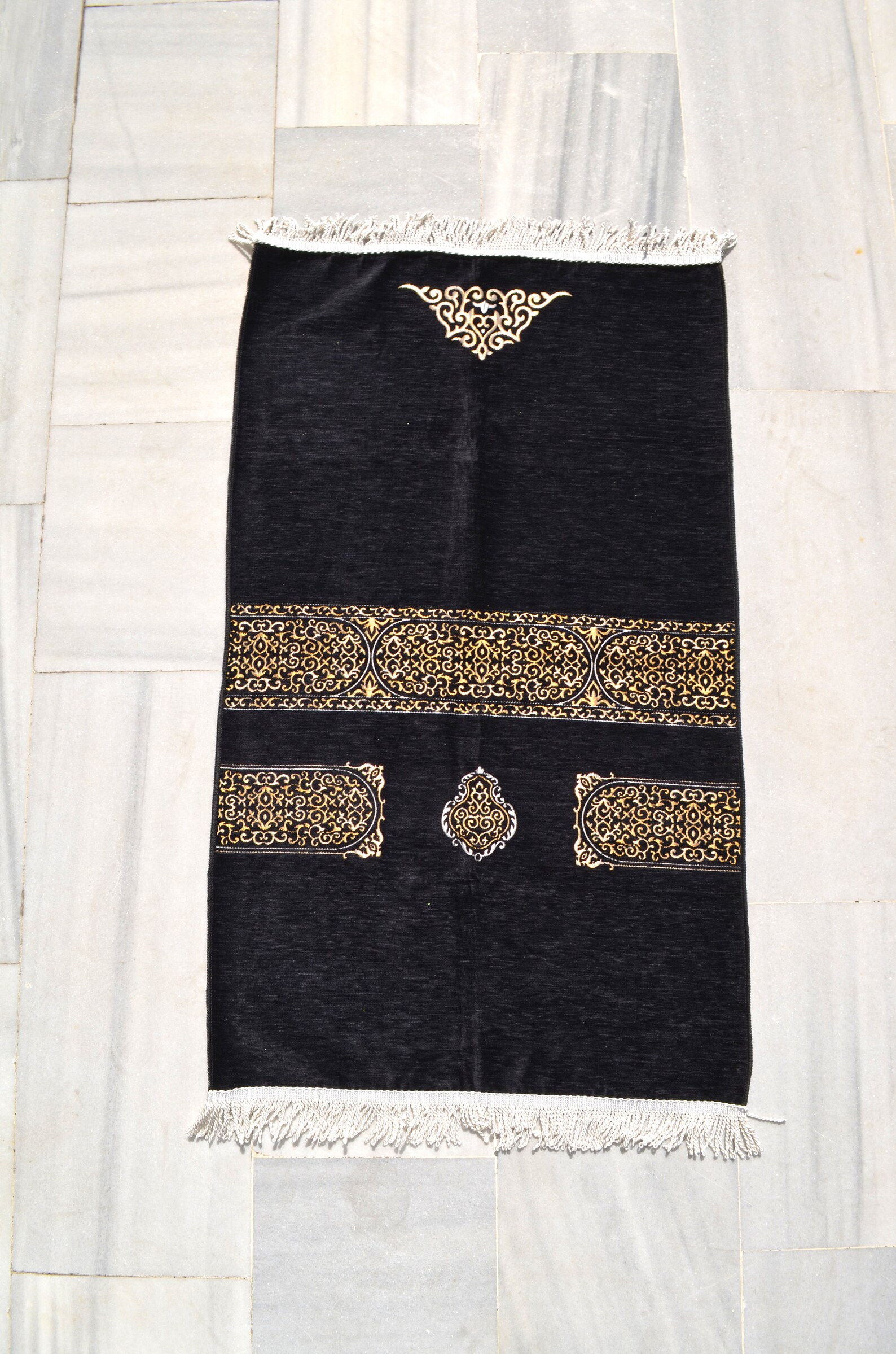 Personalized Prayer Rug Kaaba Pattern Prayer Rug | Etsy