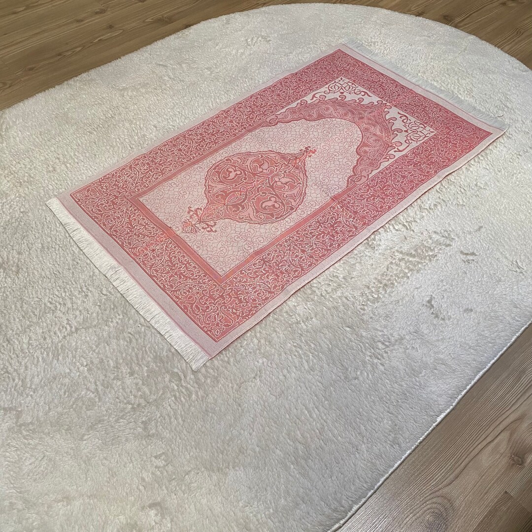 Personalized Prayer Rug Set, Ramadan Gift, Wedding Gift, Eid Gift, Hajj ...