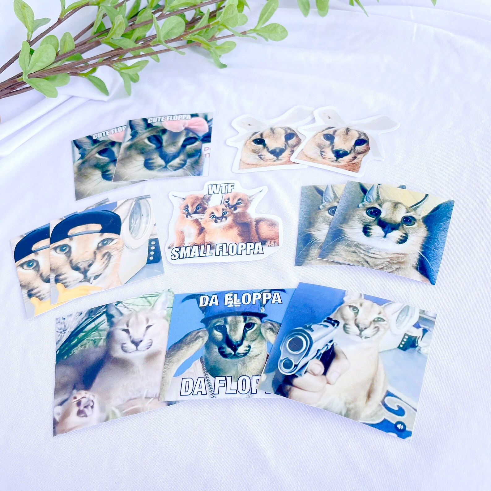 Floppa Sticker Pack Floppa Stickers Baby Floppa Sticker - Etsy UK