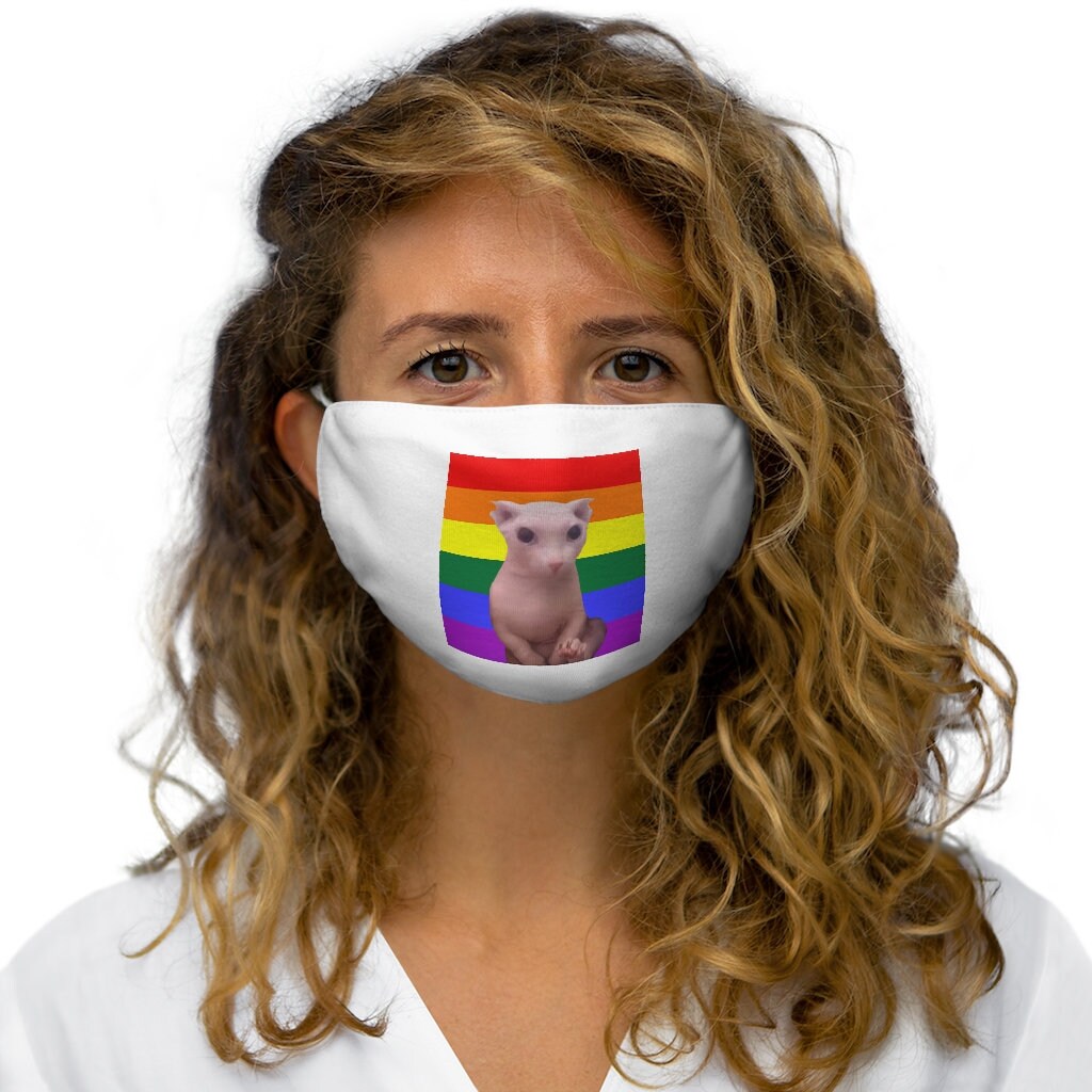 Bingus Face Mask Bingus Mask Lgbtq Bingus Non Binary - Etsy